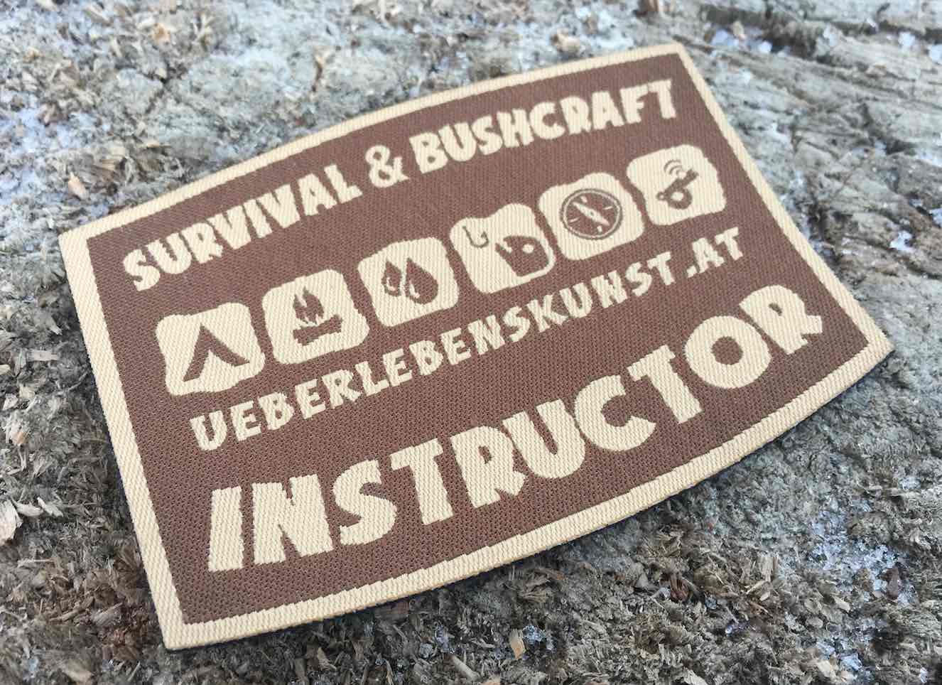 Patch Absolvent "Survival & Bushcraft Trainer" - Reini Rossmann ...